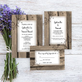 Rustic Barn Wood Country Wedding Favor Mason Jar | Zazzle