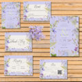 Rustic Lavender & Sage Wildflowers Lavender Invitation | Zazzle