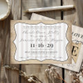 Rustic Faith Hope Love Christian Wedding Invite Envelope | Zazzle
