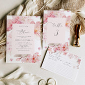 Sakura cherry blossom bridal shower welcome foam board | Zazzle