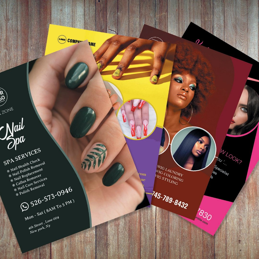 Salon Business Custom Window Cling | Zazzle