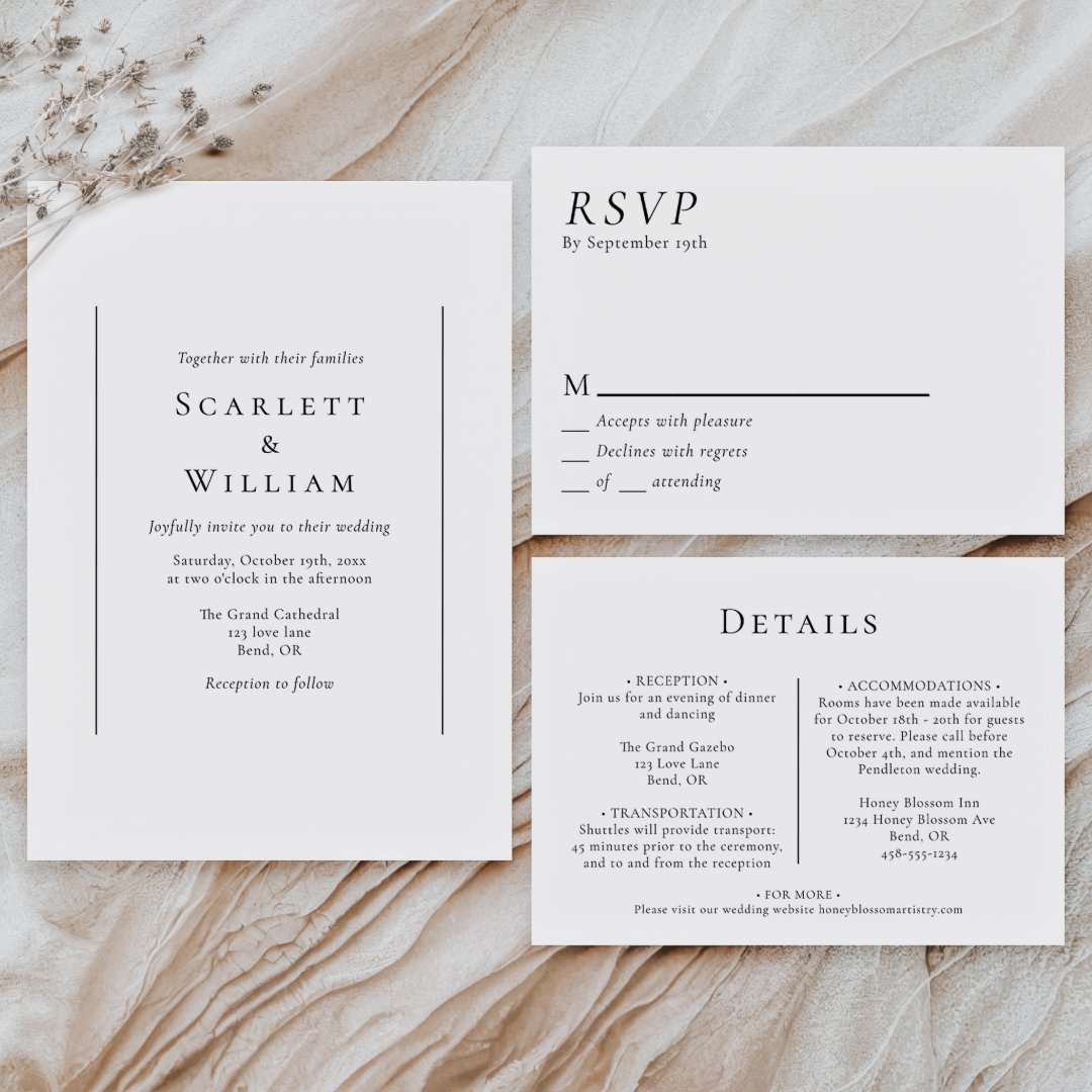 Simple Modern Minimal Wedding Honeymoon Fund Sign | Zazzle