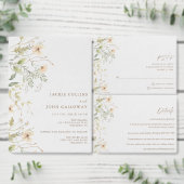 Spring Wildflower Wedding Invitation | Zazzle