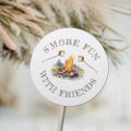 Cute Smores Camping Rustic 1st Birthday Invitation | Zazzle