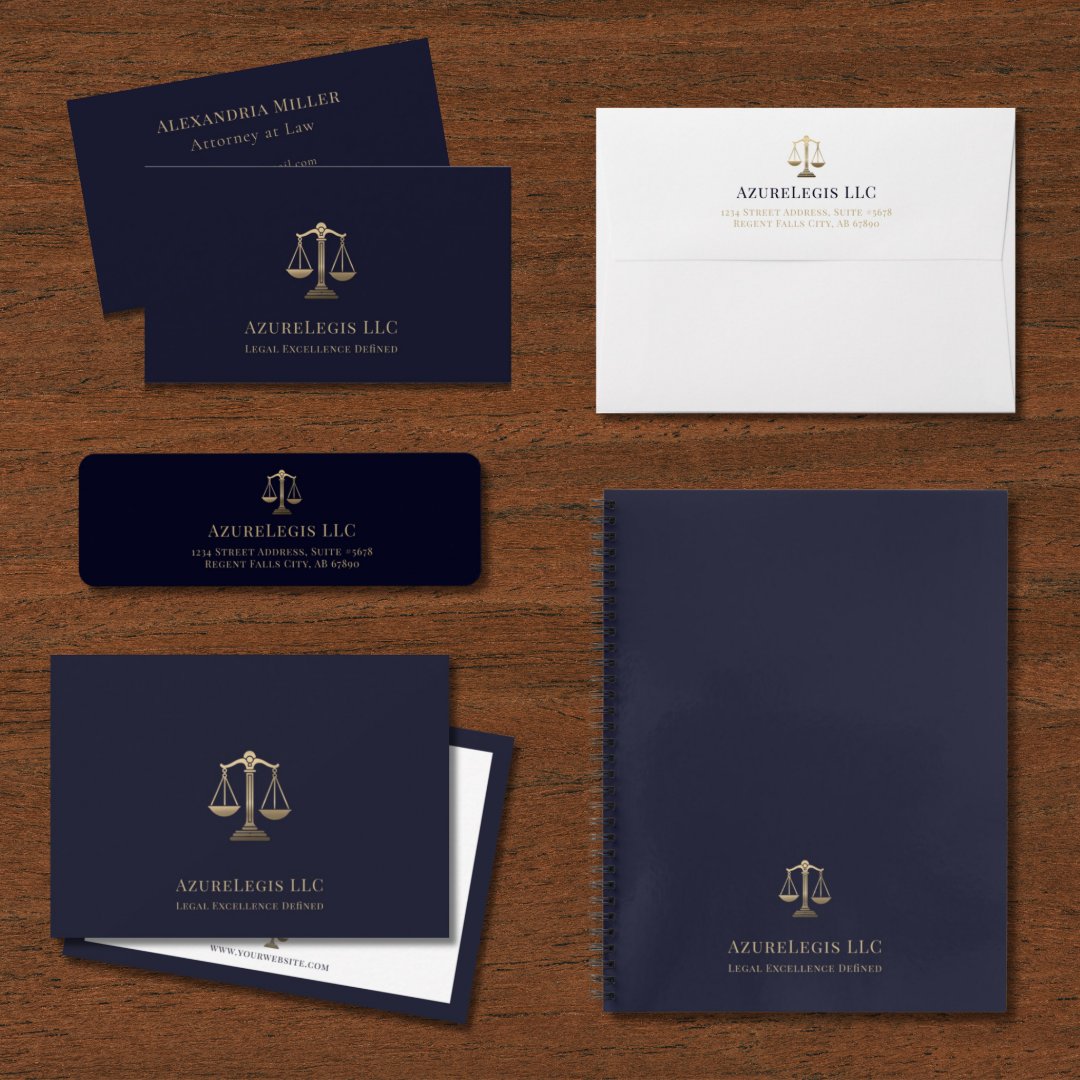 Simple Elegant Lawyer Business Card | Zazzle