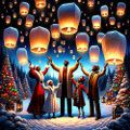 Magical Christmas Moment Holiday Card | Zazzle