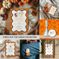 Spooky One Halloween Fall Scary 1st Birthday Photo Thank You Card | Zazzle