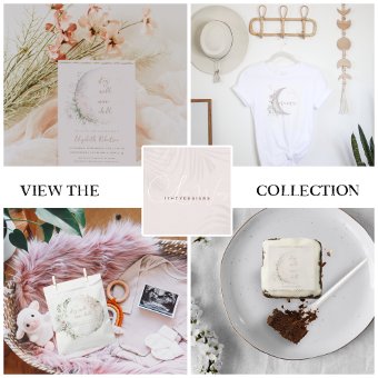 Moon Child | Boho Hippie Baby Shower Thank You Gift Tags | Zazzle