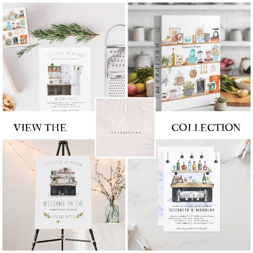 Stock the Kitchen Bridal Shower Invitation | Zazzle