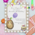 Potato 1st Birthday Party Welcome Poster | Zazzle