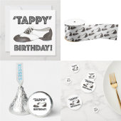Tappy Happy Birthday Bday Tap Dance Tapdance Shoe Napkins | Zazzle