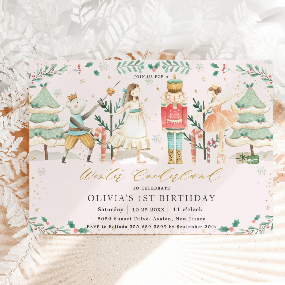 Chic The Nutcracker Ballet Christmas Birthday Classic Round Sticker ...