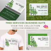 Tree Services Standard, 3.5" x 2.0" Business Card | Zazzle