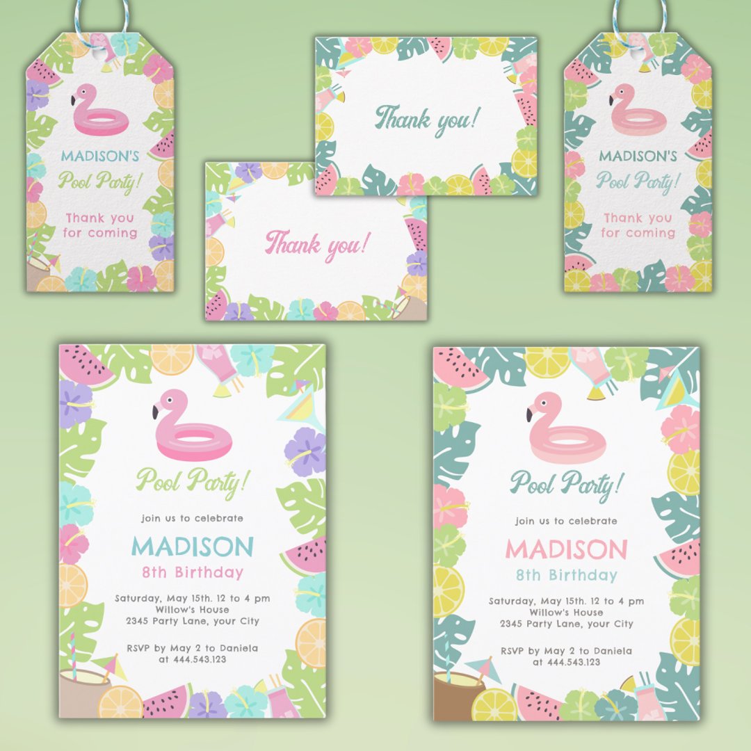 Summer thank you card | Zazzle