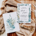 Watercolor Under the Sea Jellyfish Guest Book | Zazzle