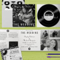 Unique Record Album Cover Photo Wedding Tri-Fold Invitation | Zazzle