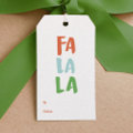 Fa La La Holiday Return Address Labels | Zazzle