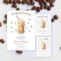 Iced Coffee baby shower - mommy or daddy game | Zazzle