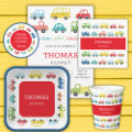 TRANSPORTATION BIRTHDAY INVITATION | Zazzle
