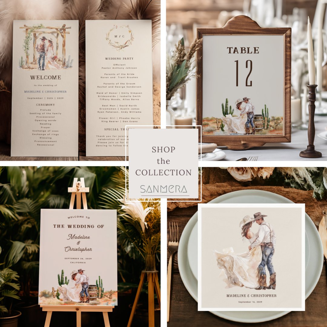 Western Ranch Wedding Seating Chart Foam Board | Zazzle