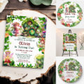 Enchanted Garden Fairy Birthday Woodland Invitation | Zazzle