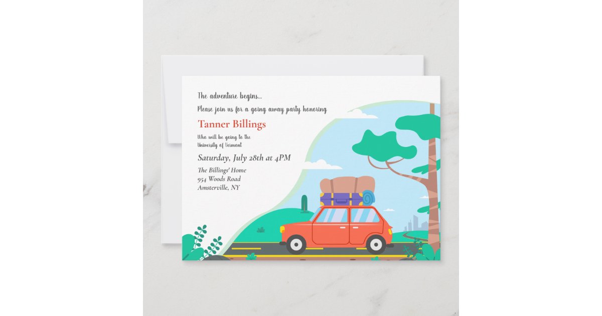 College Bound Invitation | Zazzle