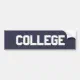College Bumper Sticker | Zazzle