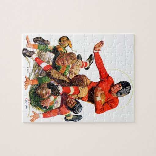College Football Jigsaw Puzzle | Zazzle