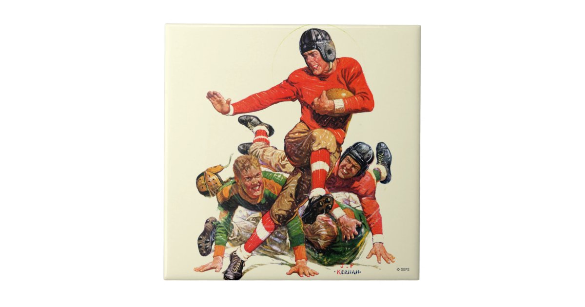 College Football Tile | Zazzle