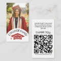College Fund Grad Cap QR Code Graduation Insert | Zazzle