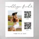 College Fund Graduation Photo QR Code Sign | Zazzle