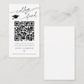 College Fund QR Code Sign Business Card | Zazzle