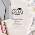 College Graduation Announcement Vellum Overlay | Zazzle
