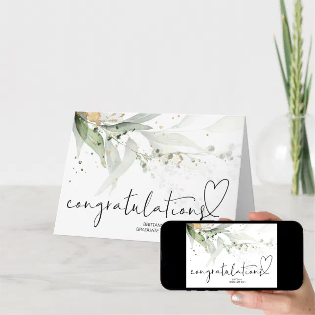 College Graduation Congratulation School Graduate Card | Zazzle