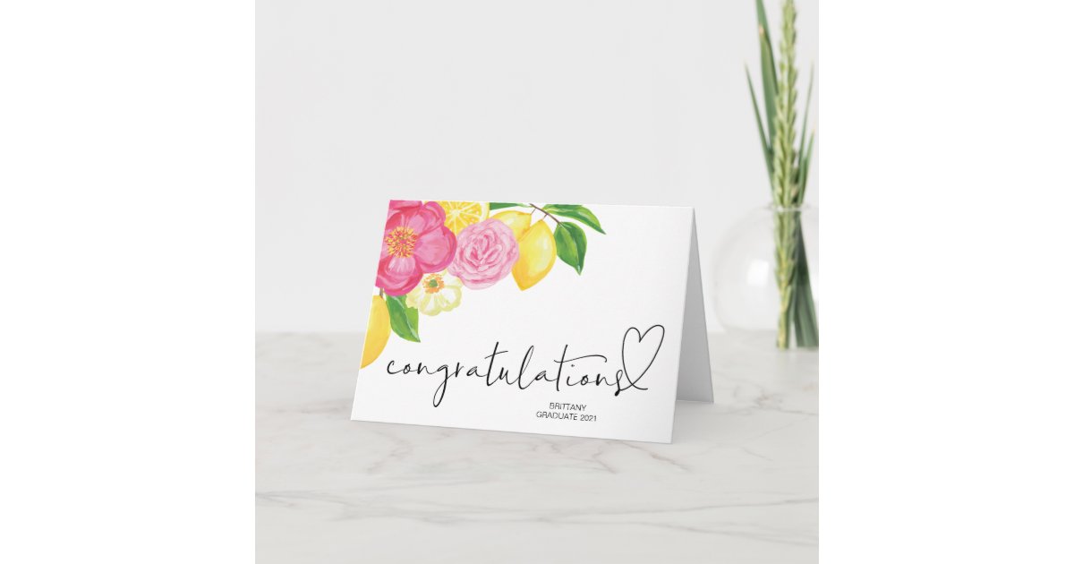 College Graduation Congratulations School Grad Card | Zazzle
