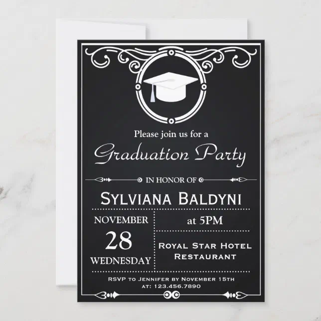 College Graduation Party Invitation | Zazzle