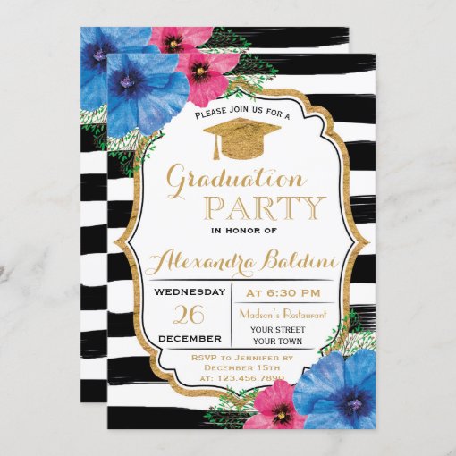 College Graduation Party Invitation | Zazzle