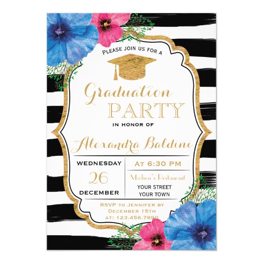 College Graduation Party Invitation | Zazzle.com