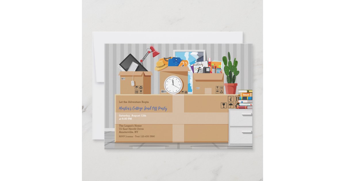 College Send Off Invitation | Zazzle