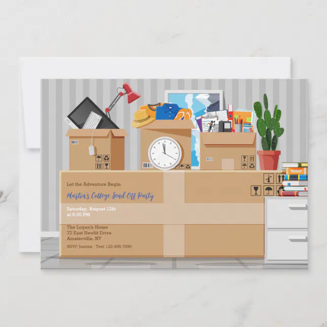 College Send Off Invitation | Zazzle