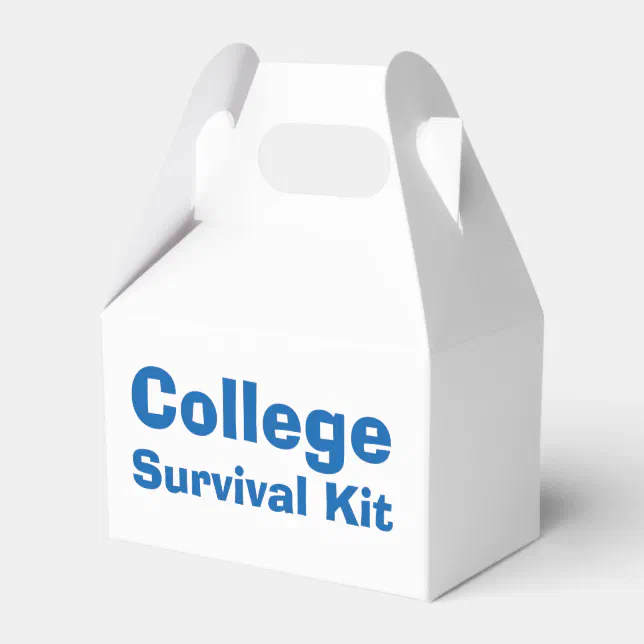 "College" Survival Kit Box | Zazzle