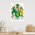 Collins Family Crest Poster | Zazzle