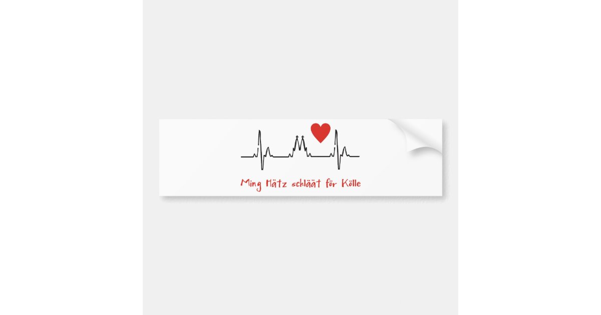 Cologne Bumper Sticker | Zazzle