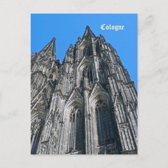 Cologne Cathedral Postcard | Zazzle.com