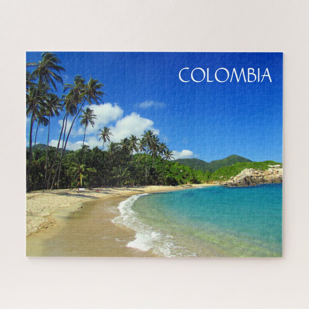 colombia carribean jigsaw puzzle | Zazzle