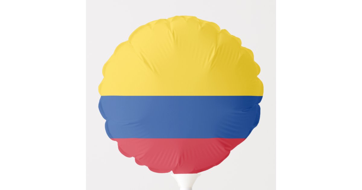 Colombia (Colombian) Flag Balloon | Zazzle