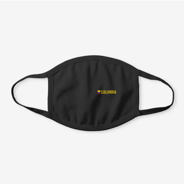 Colombia Face Mask | Zazzle