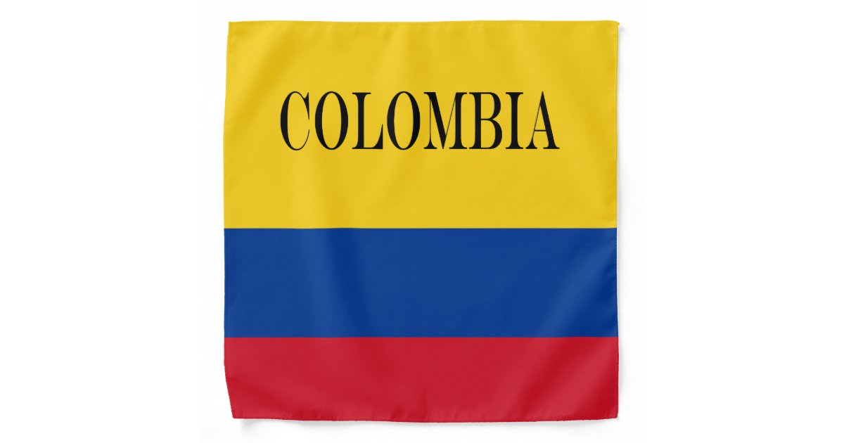 Colombia flag - Bandera De Colombia Bandana | Zazzle