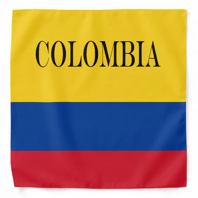 Colombia flag - Bandera De Colombia Bandana | Zazzle