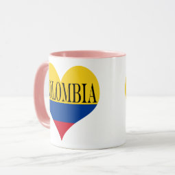 Colombia flag - Bandera De Colombia Mug | Zazzle